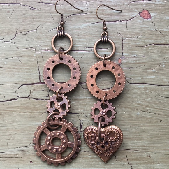 Sparrow77 | Jewelry | Handmade Steampunk Industrial Style Mortal ...